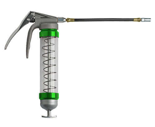 Clear Barrel Pistol Grip Grease Guns Made in the USA